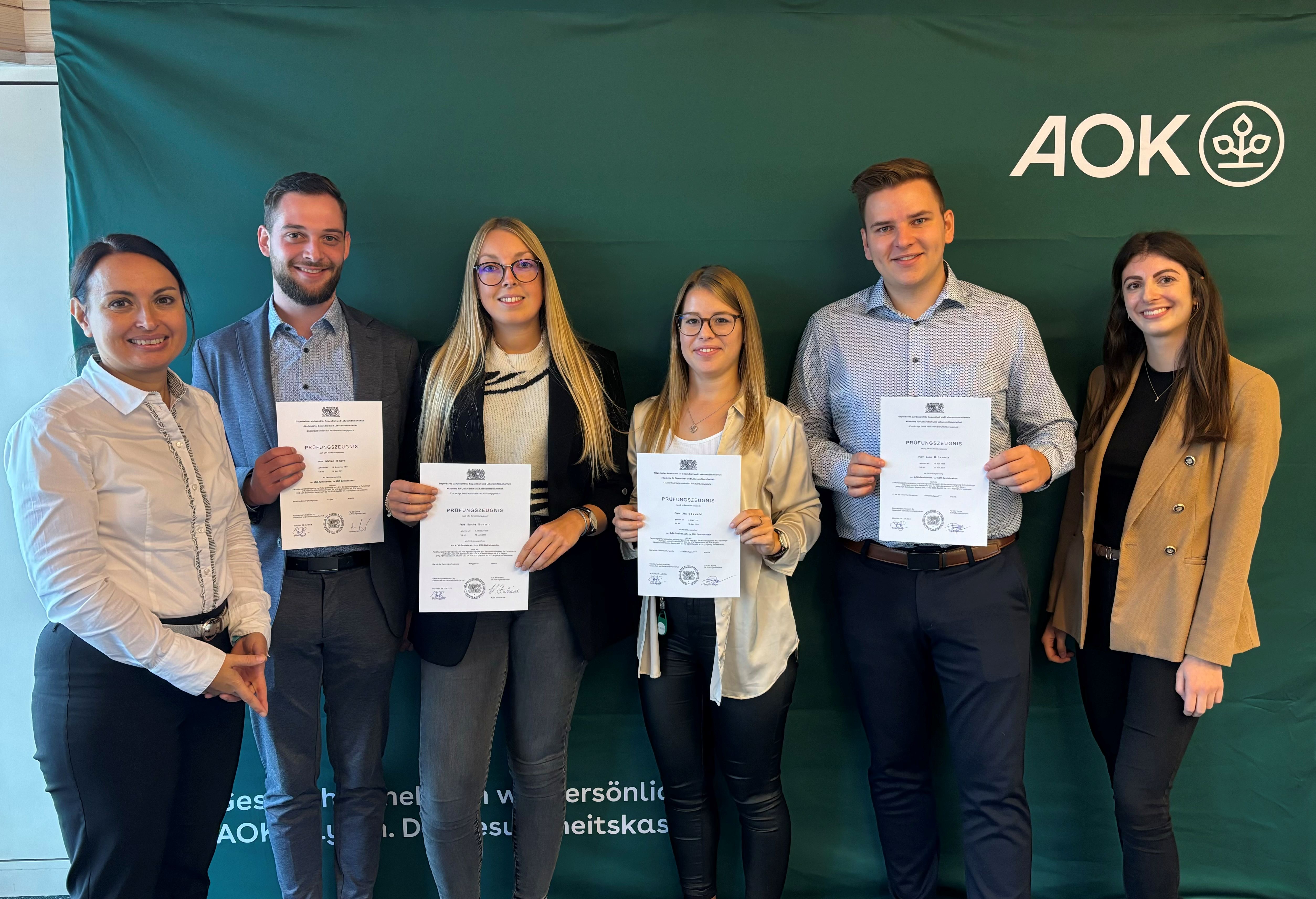 AOK Bayern setzt auf Weiterbildung junger Mitarbeiter|Landkreis|Donau-Ries-Aktuell